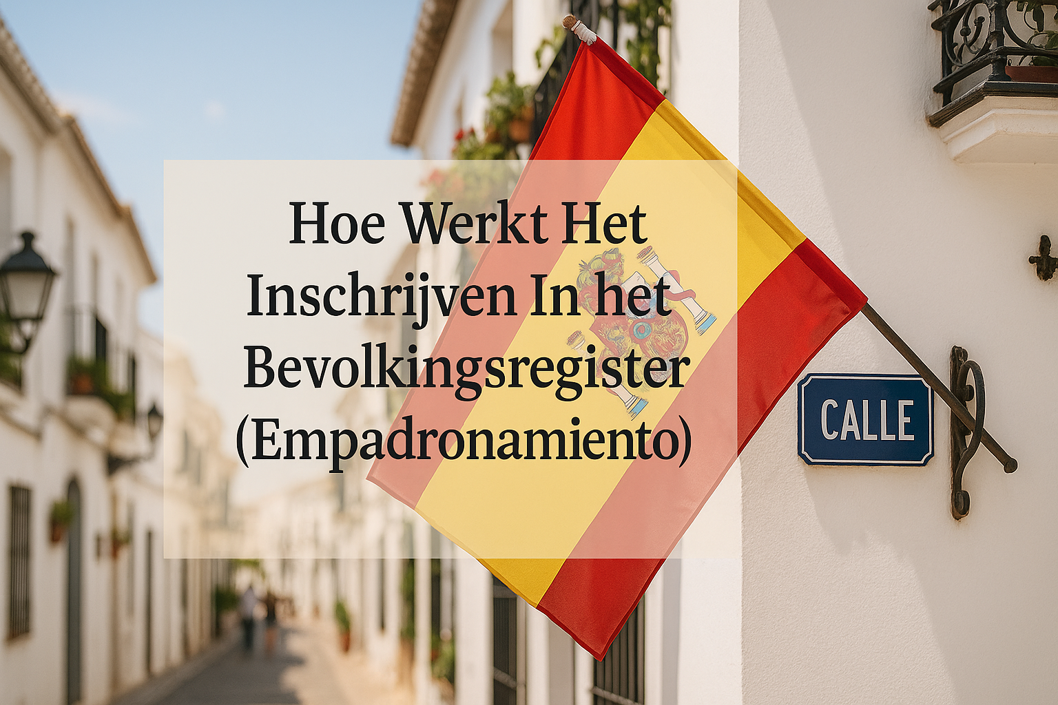 Inschrijven in het bevolkingsregister aan de Costa Blanca - Wanneer ...