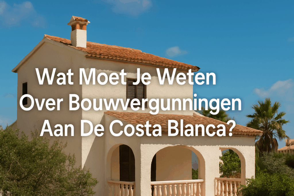 Wat Moet Je Weten Over Bouwvergunningen Aan De Costa Blanca? - Vestig ...